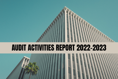 AUDIT ACTIVITIES REPORT 2022-2023